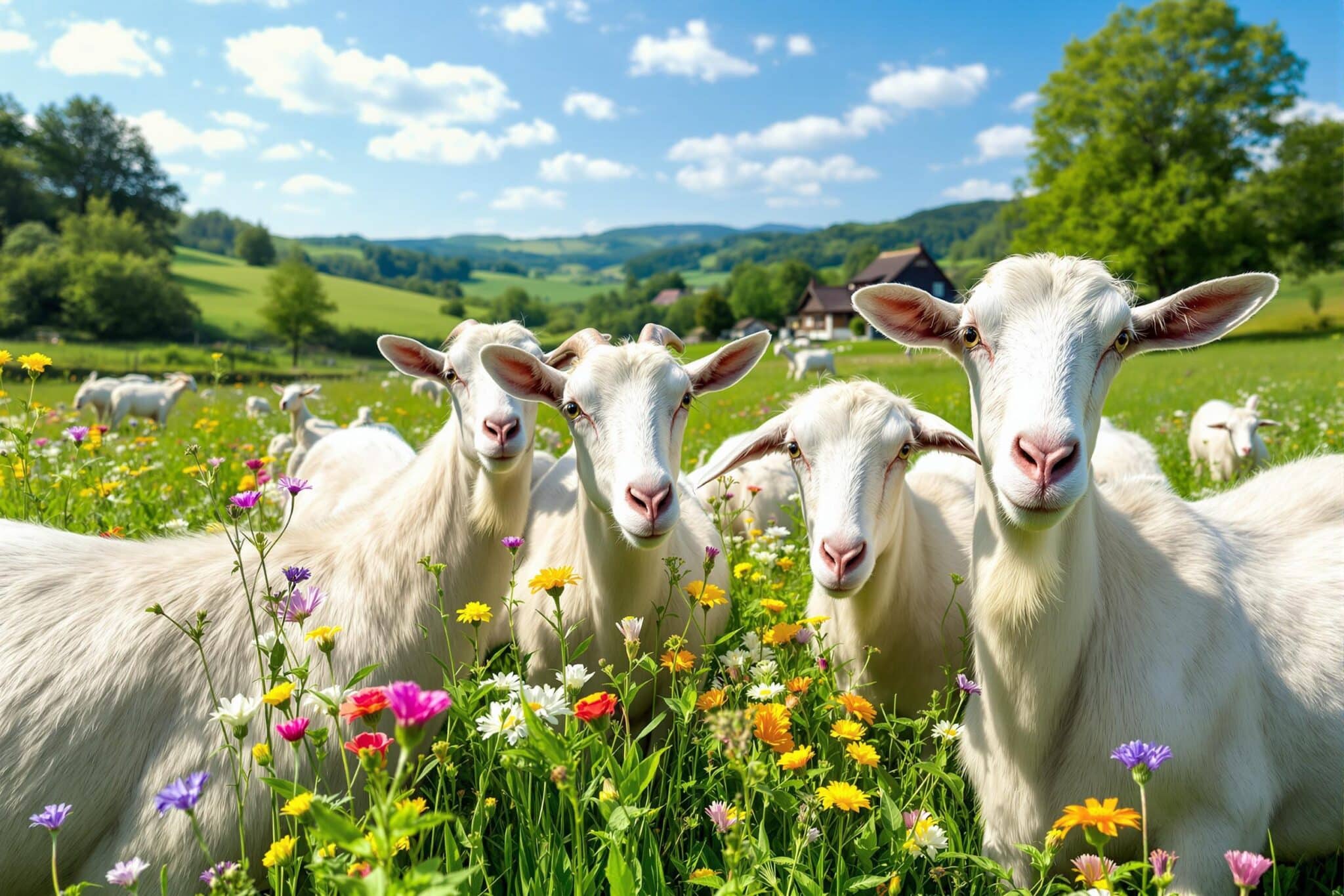 Chèvre Saanen : Tout savoir sur ce symbole de l'élevage caprin